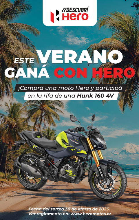 Hero Costa Rica | Inicio